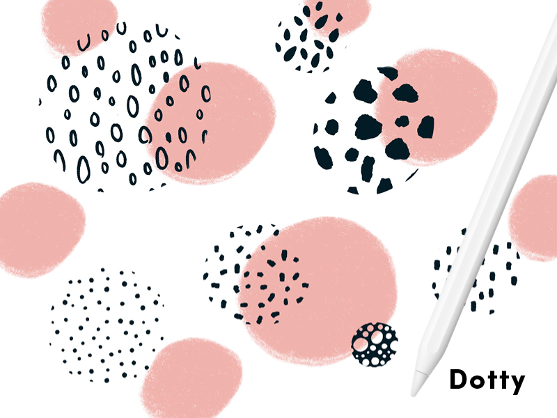 Organic Pattern Brush Set für Procreate - studioumi | ablefy