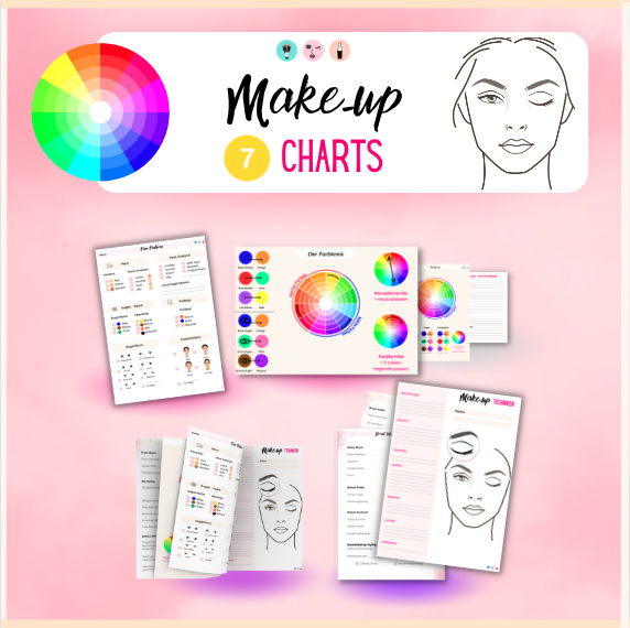 Die 7 Make - up Charts (PDFs) - tina.follmann