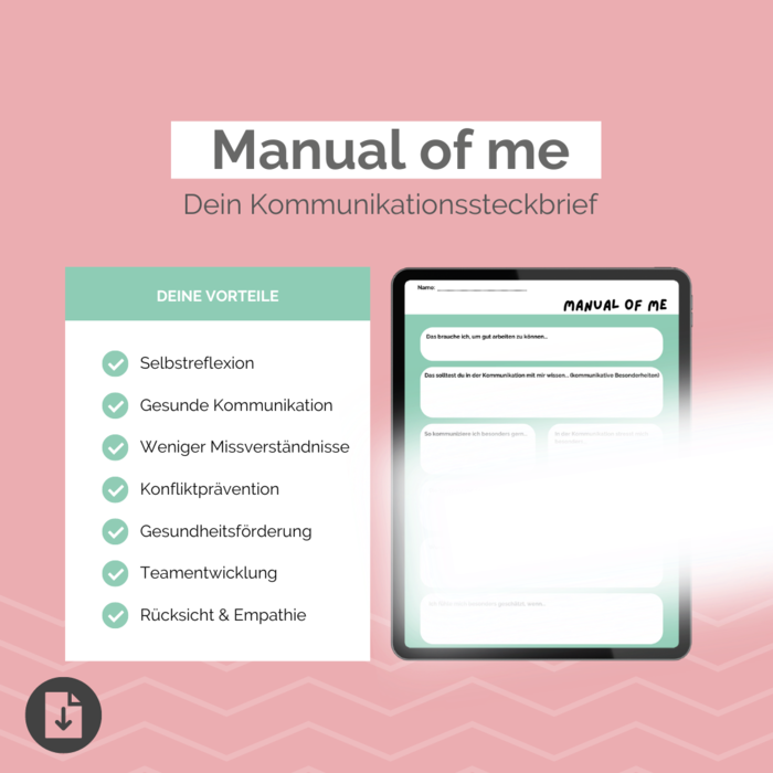 "Manual of Me" – Kommunikationssteckbrief für dein Team | ablefy