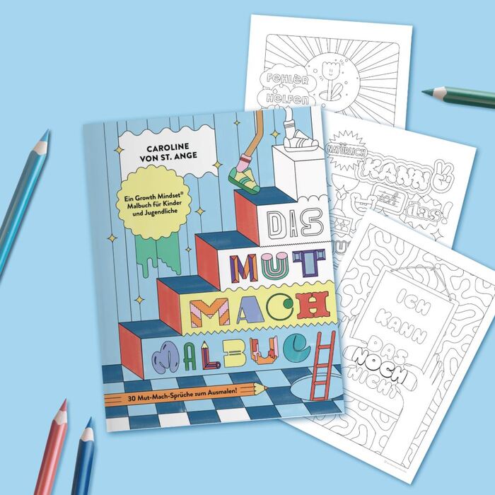 Das Mut-Mach-Malbuch