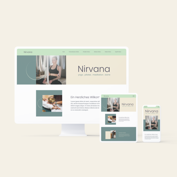 Designvorlage - Nirvana - ablefy-designs-shop