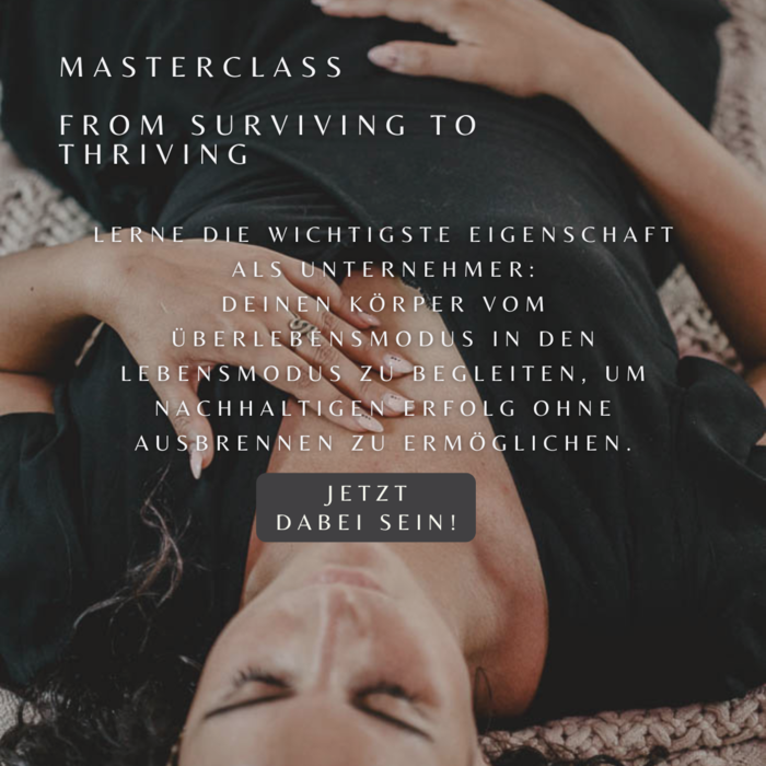 Masterclass "From surviving to thriving" - nadinebernardo | ablefy