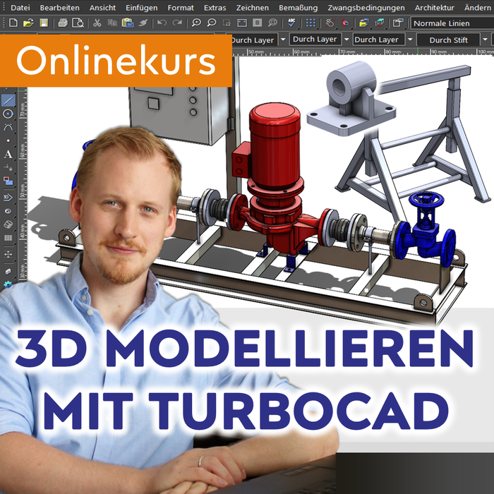 TurboCAD - 3D Modellieren - cryocad | ablefy