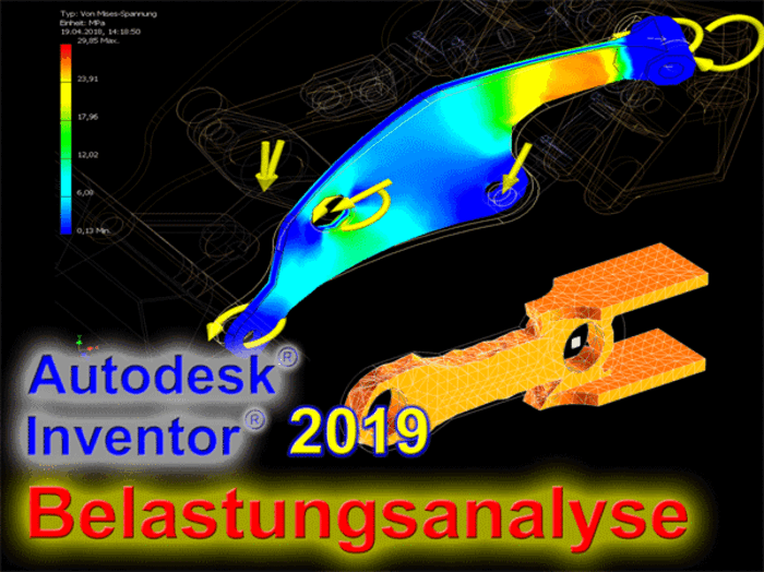 CAD-Onlinekurs Belastungsanalyse (FEM) mit Autodesk Inventor 2019 | ablefy