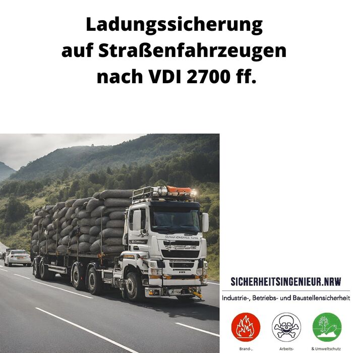 Ladungssicherung auf Straßenfahrzeugen nach VDI 2700 ff ...