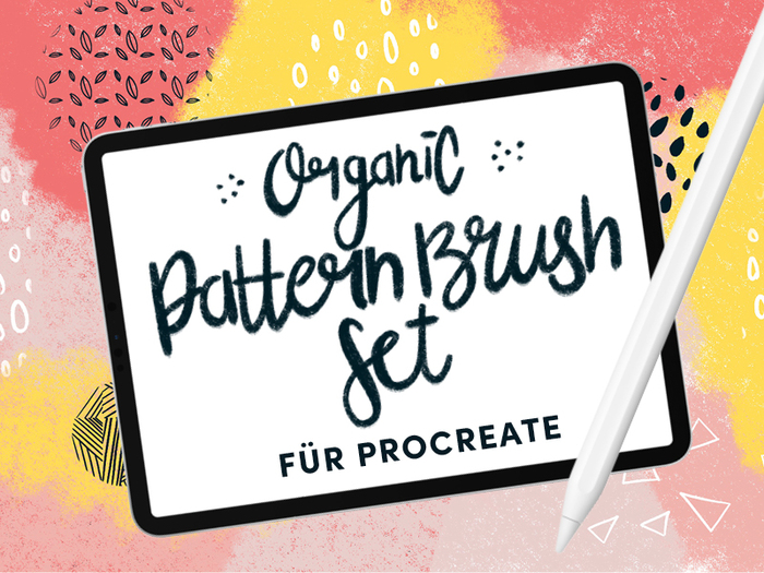 Organic Pattern Brush Set für Procreate - studioumi | ablefy