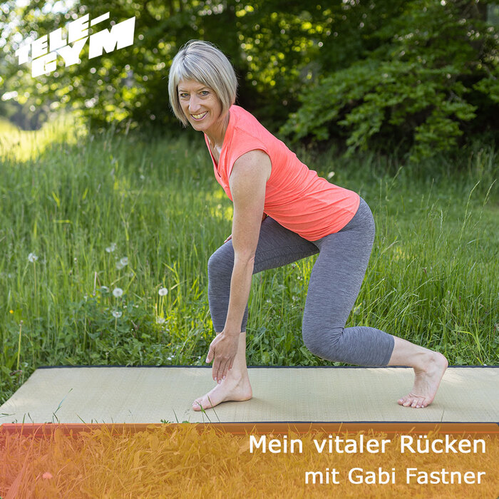 Mein vitaler Rücken mit Gabi Fastner Tele-Gym Fitness Streaming